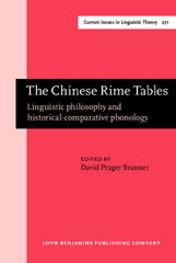 The Chinese Rime Tables - Branner, David Prager - John Benjamins ...
